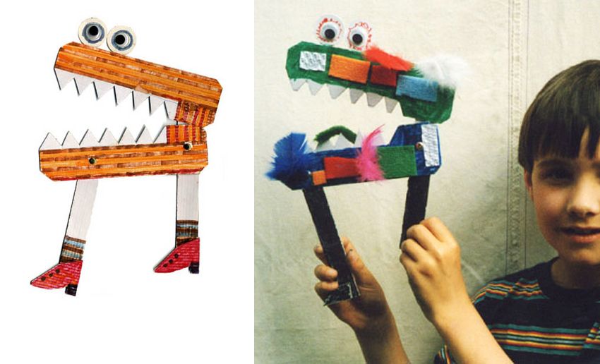 Monster Chomper – making ideas blog